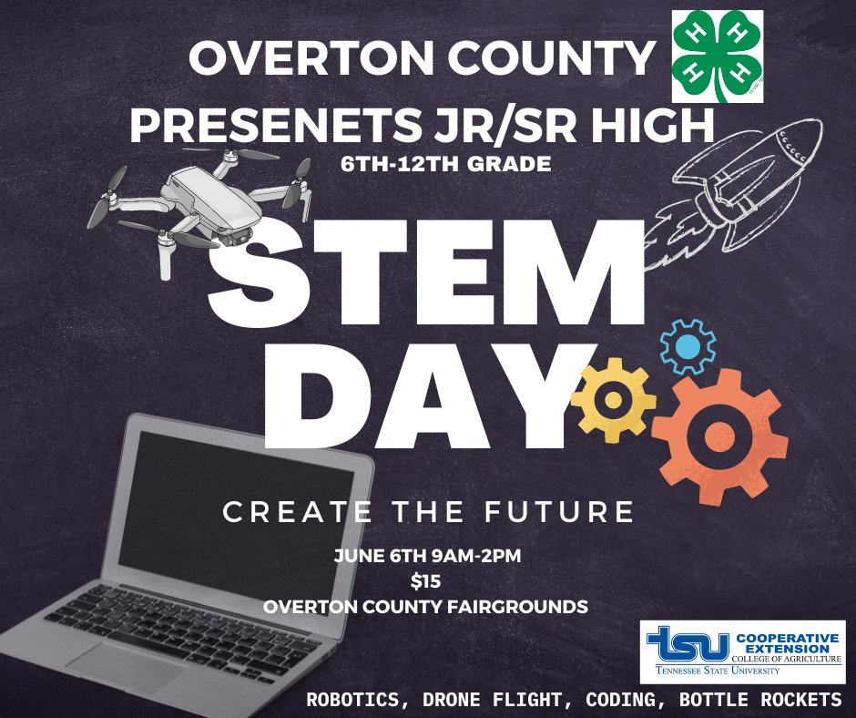 4-H STEM DAY Camp | Overton County